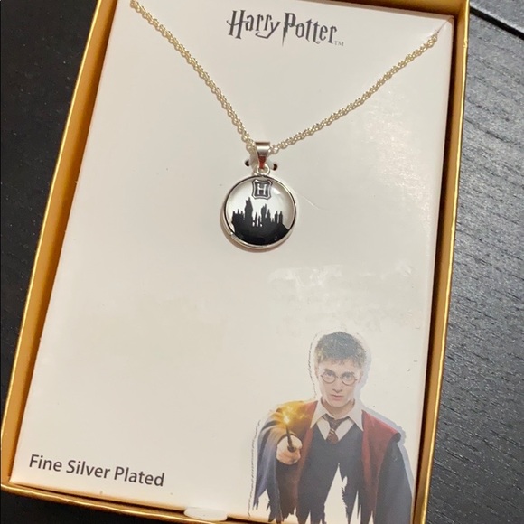 Jewelry | Hogwarts Harry Potter Fine Silver Plated Necklace | Poshmark